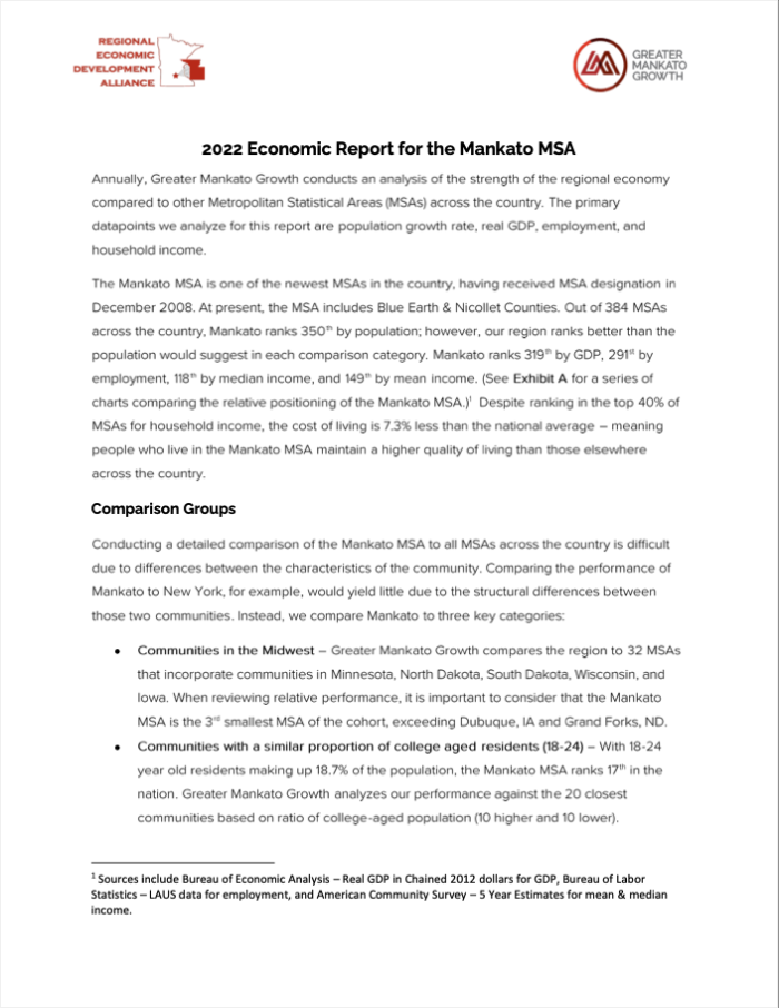 Publications - Greater Mankato