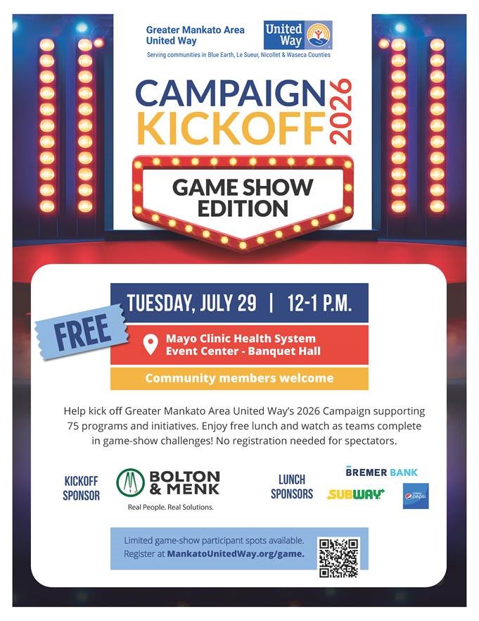 United Way Campaign Kickoff: Game Show Edition! - Greater Mankato
